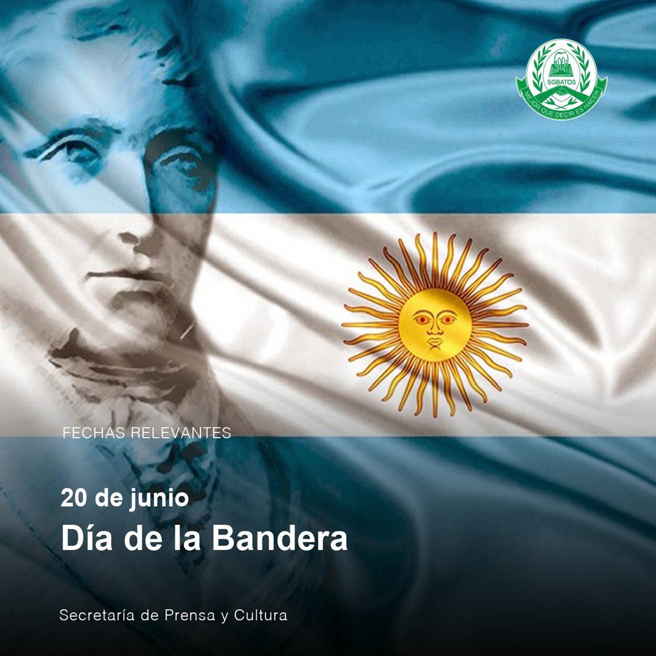 20 de junio – Día de la Bandera – SGBATOS